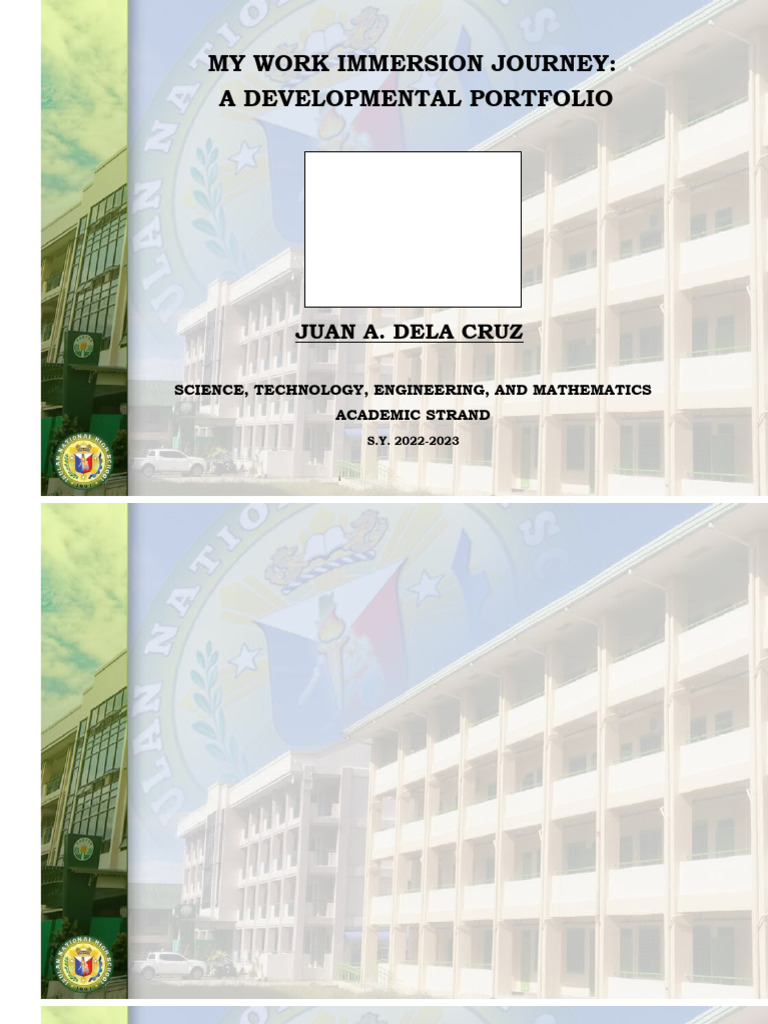 Immersion Portfolio Final | PDF | Science, Technology, Engineering, And Mathematics | Experience
