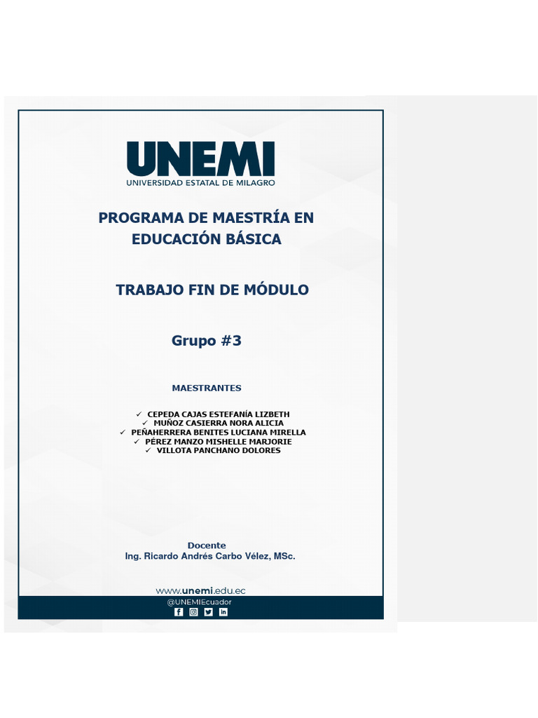Ficha de Proyecto Final Grupo 3 | PDF | Ecosistema | Red alimentaria