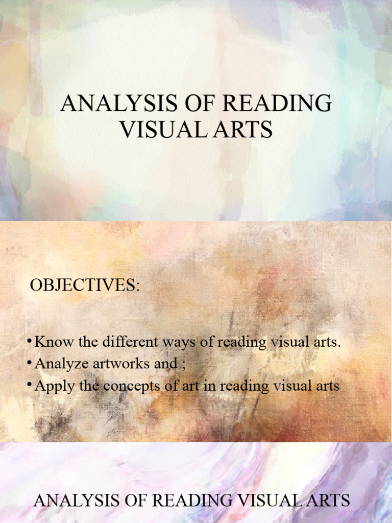 Analysis of Reading Visual Arts Final | PDF | Representation (Arts) | Emotions