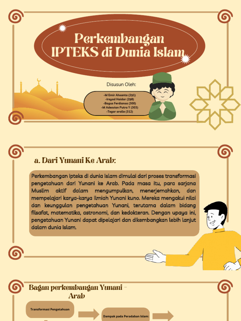 Perkembangan IPTEKS Di Dunia Islam: Disusun Oleh | PDF