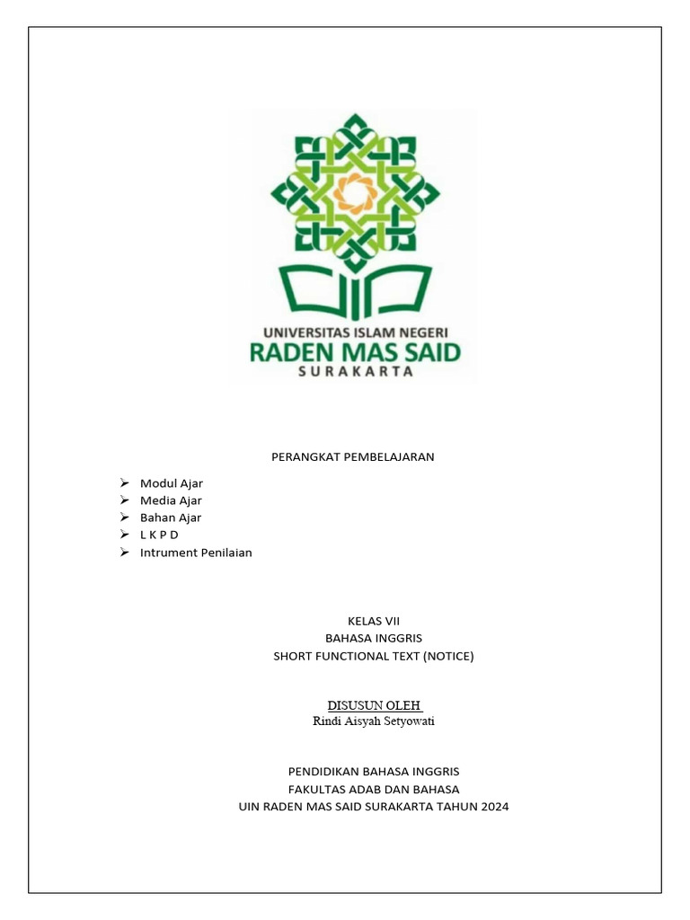 Modul Ajar Descriptive Text Kelas 10 | PDF | Karier & Perkembangan