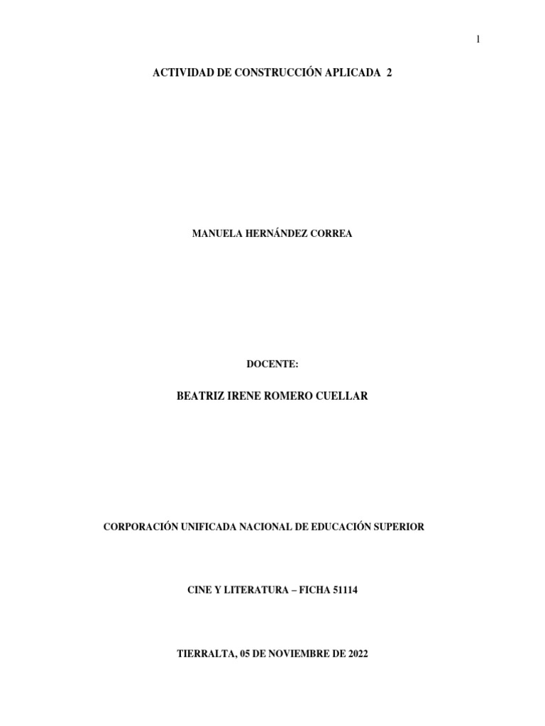 Aca 2 Cine y Literatura | PDF | Romeo y Julieta