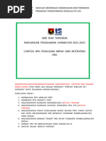 Panduan Pengisian Markah UASA Dan PBD | PDF