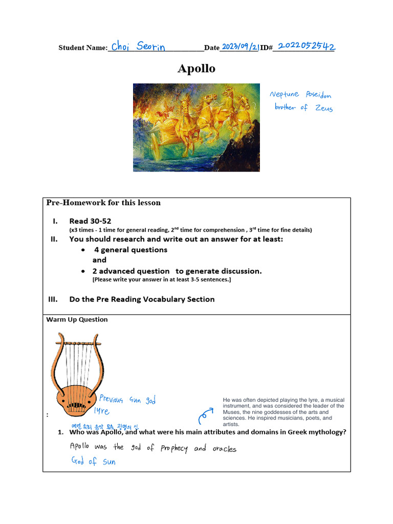 5-apollo S | PDF | Apollo | Greek Mythology