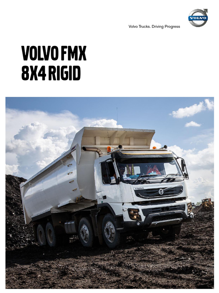 Volvo FMX 440 8x4 Rigid | PDF | Truck | Manual Transmission