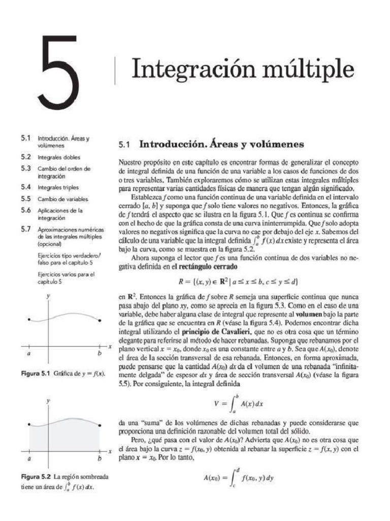 Integración Múltiple: Conceptos y Aplicaciones | PDF | Integral | Análisis