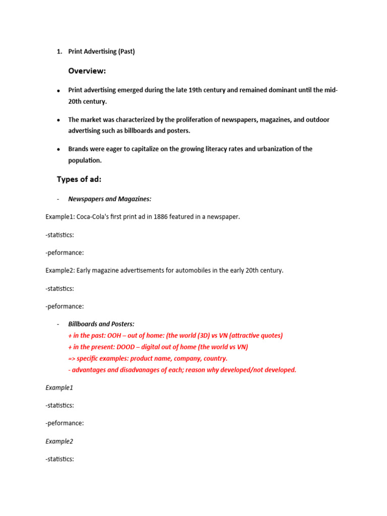 Evolution of Advertising | PDF | Advertising | Business