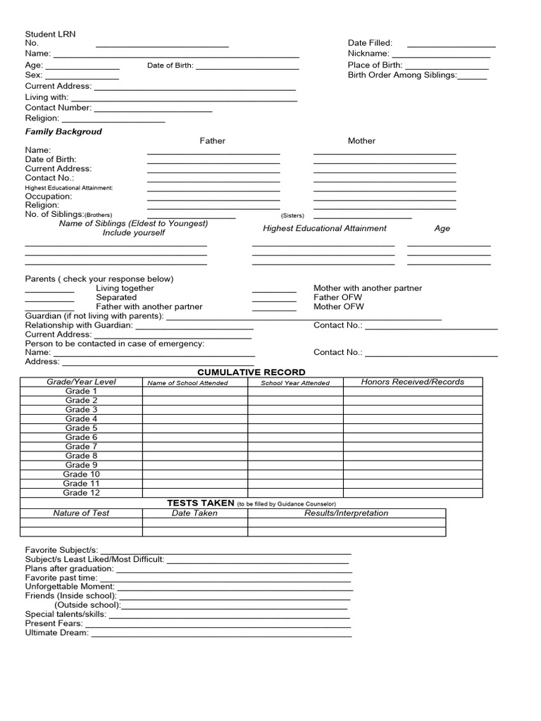 Students Personal Data With Data Privacy Statement | PDF | Information ...