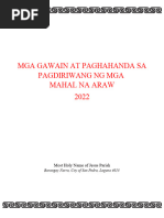 Mahal Na Araw 2025 - Program | PDF