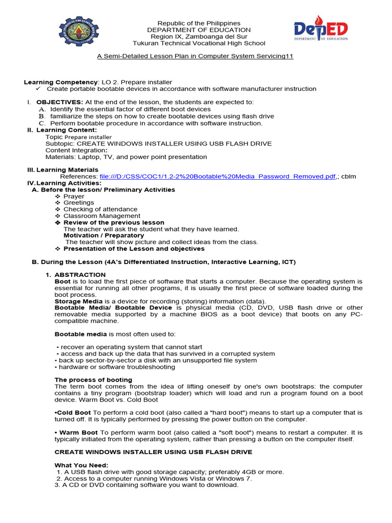 Create Bootable Usb Flash Drive | PDF | Booting | Usb Flash Drive