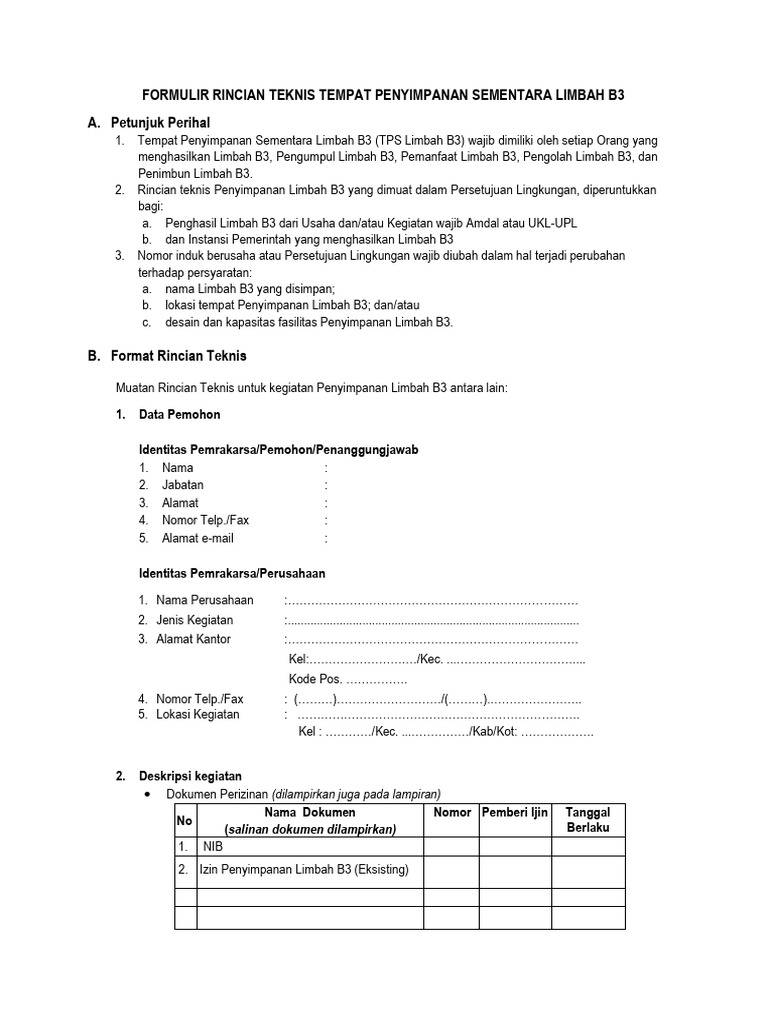 (Terbaru Fix) Panduan Rintek PLB3 | PDF