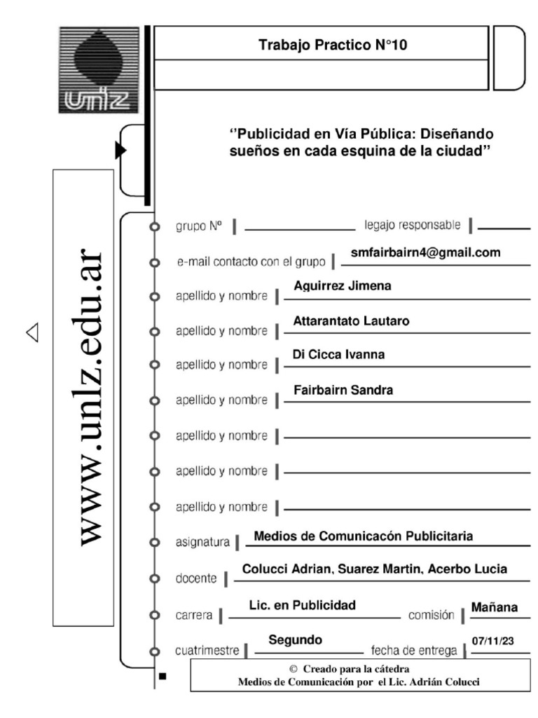 TP10 MCP | PDF | Publicidad | Marca