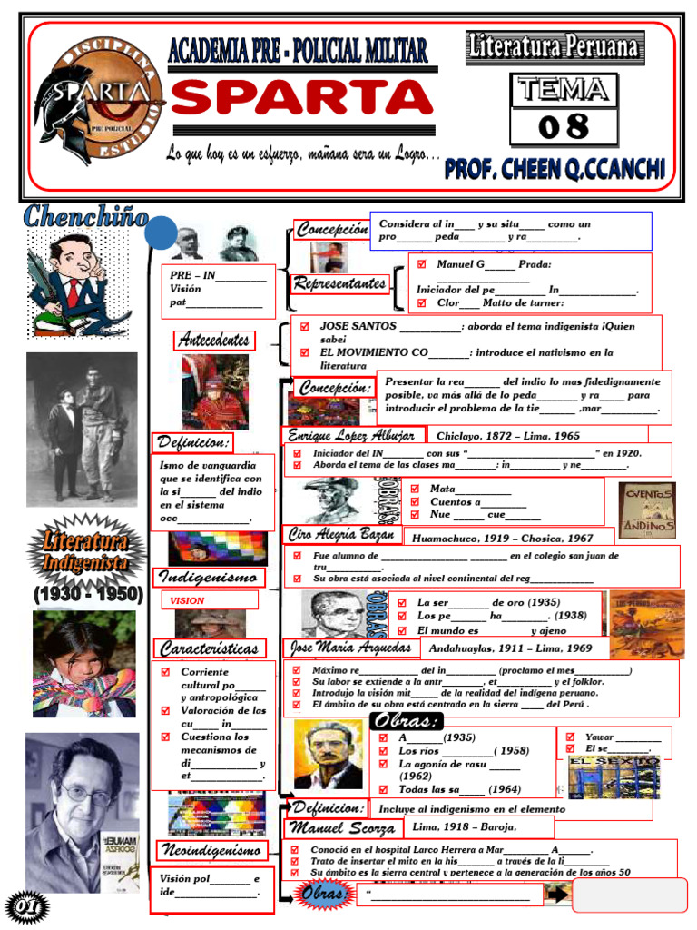 Lite Peruana Indigenismo Sparta | PDF | Odiseo | Perú