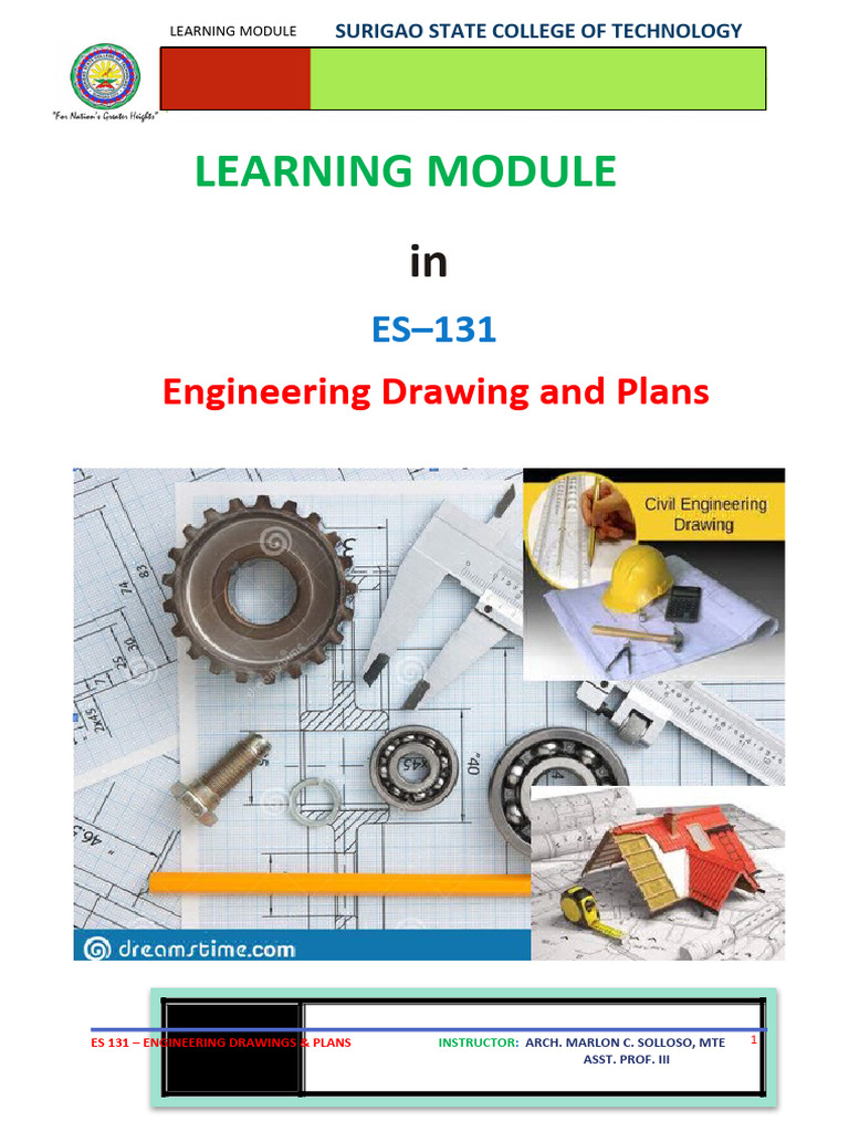 Module 1 ES 131 - Engineering Drawings Plans FINALS | PDF | Window
