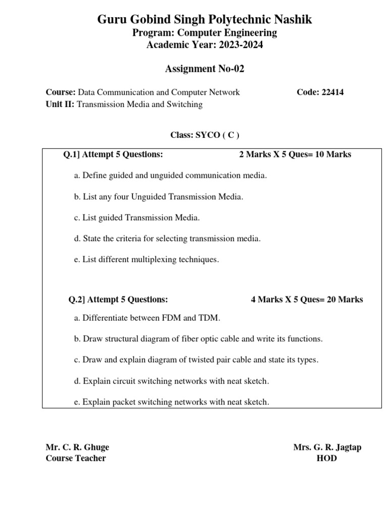 Ass 2 | PDF | Technology & Engineering