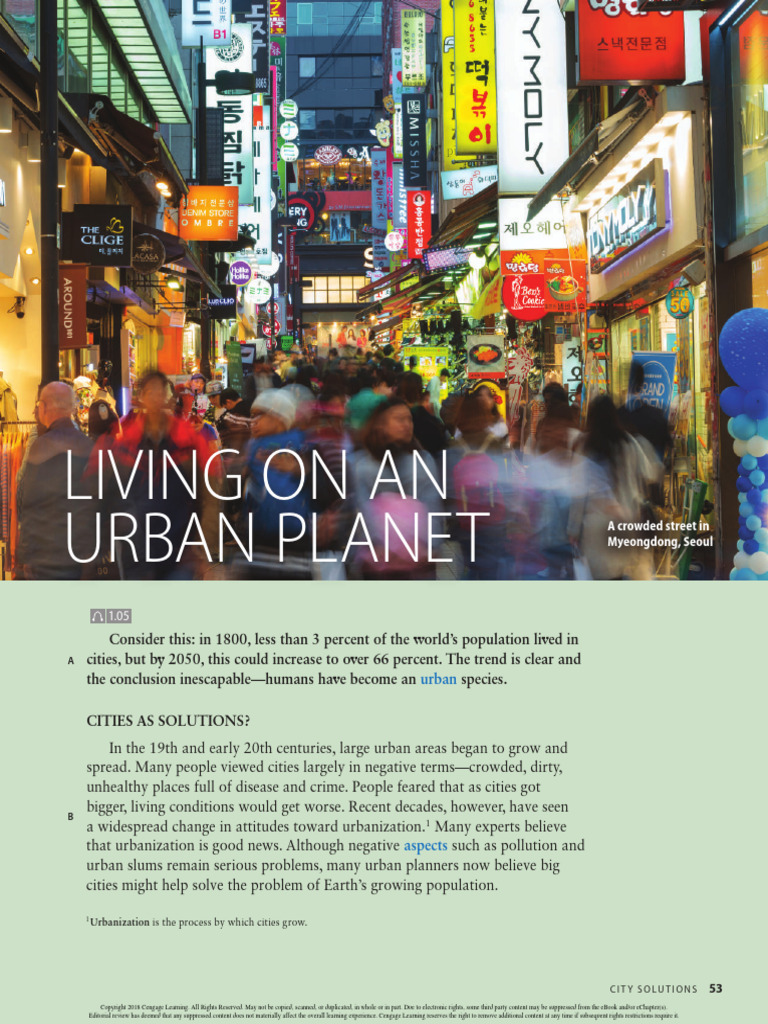 Living On An Urban Planet Pathways | Download Free PDF | Urbanization ...