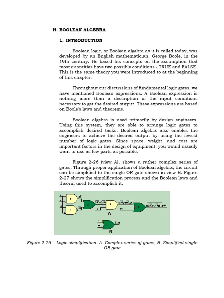 Module Iii Boolean Algebra | PDF | Logic Gate | Boolean Algebra