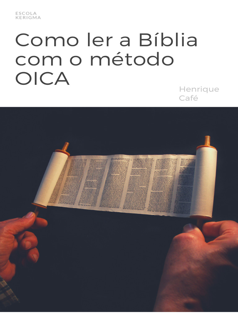 MÉTODO OICA - Escola Kerigma | PDF | Bíblia | Jesus
