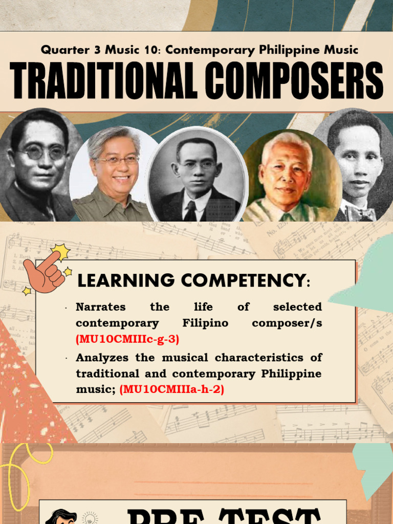 MUSIC - Q3 PPT-MAPEH10 - Lesson 1 (Traditional Composers) | PDF ...