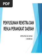 TAHAPAN PENYUSUNAN RENSTRA Berdasarkan Inmendagri No 2 Tahun 2025 | PDF