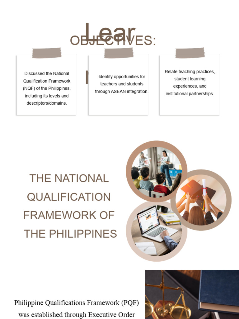 Philippine Qualifications Framework Overview | PDF | Teachers | Human ...