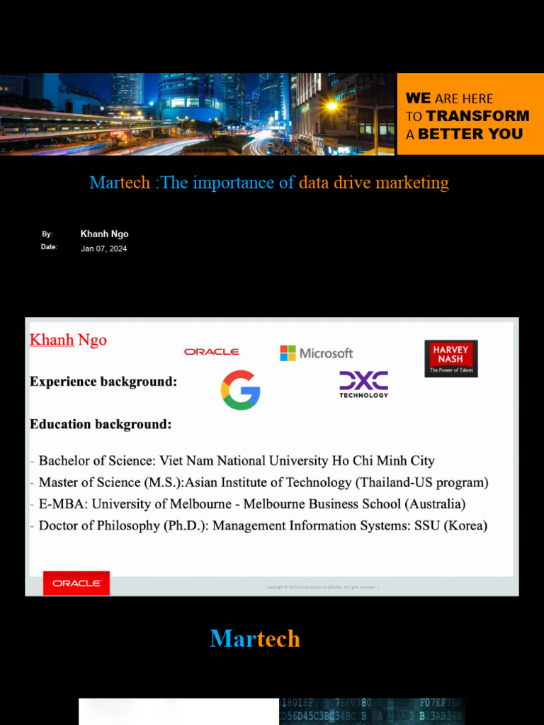 Martech Intro | Download Free PDF | Retail | Business