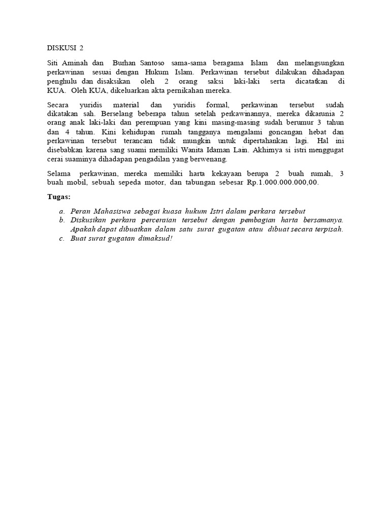 DISKUSI 2 (NEW) | PDF DISKUSI 2 (NEW) | PDF