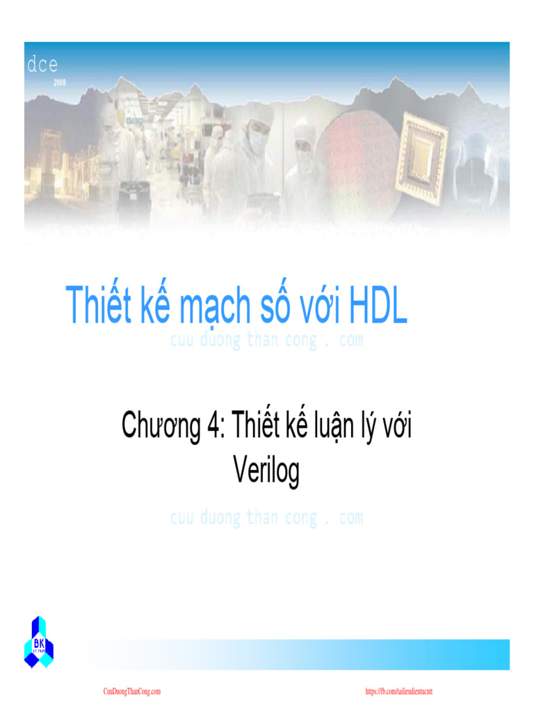 Thiet Ke Vi Mach Voi HDL Pham Quoc Cuong Chapter4 Thiet Ke Luan Ly Voi Verilog (Cuuduongthancong ...