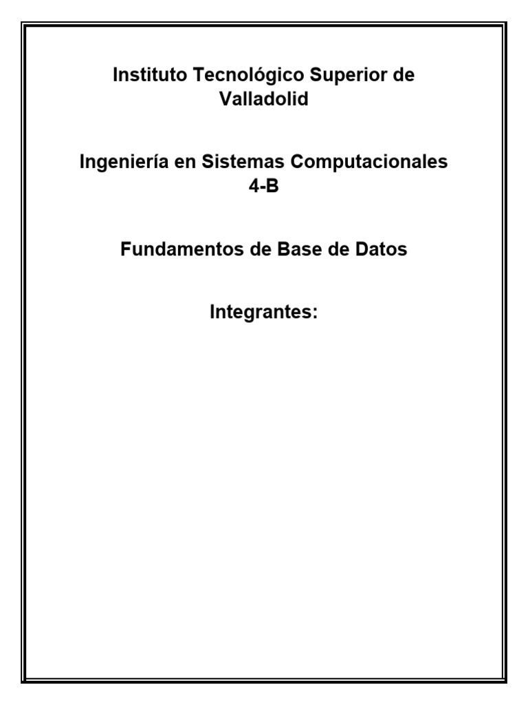 U4 - Actividad No.1 - Resumen | PDF | Bases de datos | Datos de computadora