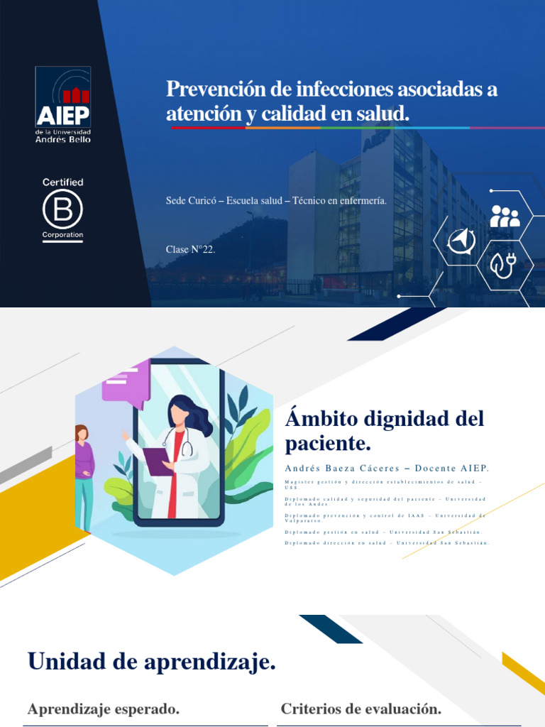 Prevención de Infecciones en Salud | PDF | Salud y bienestar | Ciencia ...