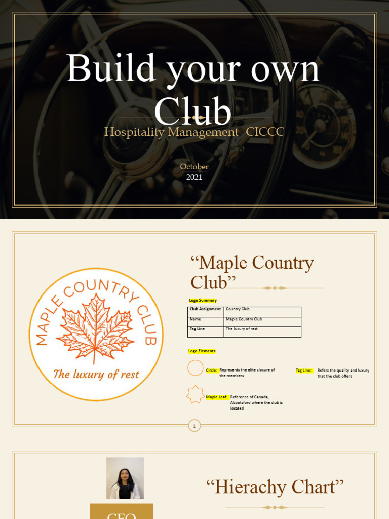 Build Your Own Club | Download Free PDF | Business | Economies