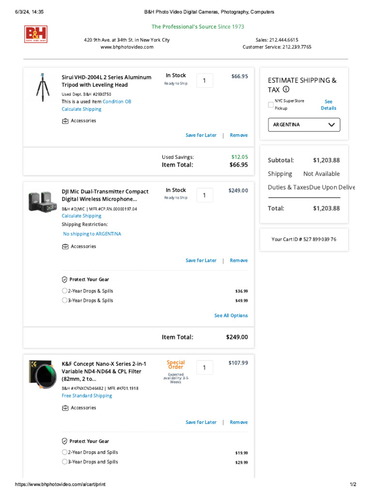 B&H Photo Video Digital Cameras, Photography, Computers | PDF | Crafts ...