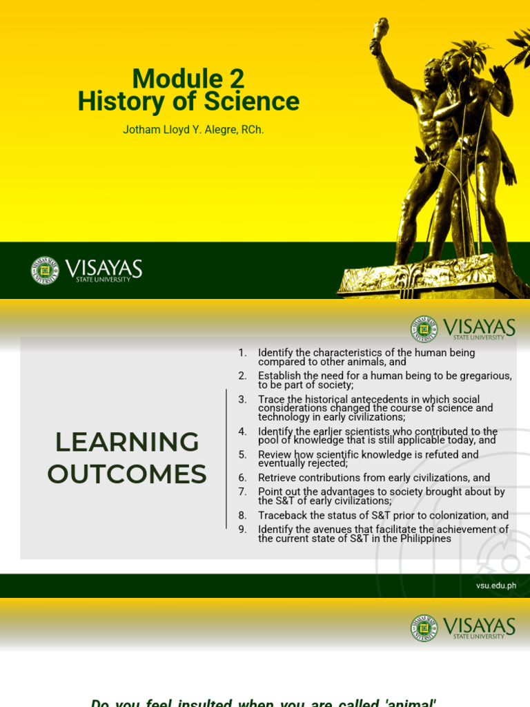 Module 2 History of Science | PDF | Science | Heliocentrism