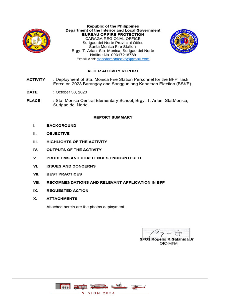 After Activity Report BSKE 2023 | PDF