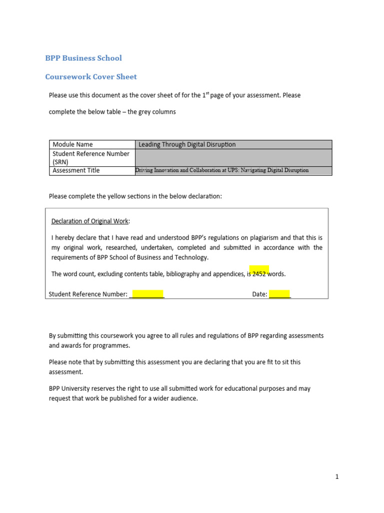 Driving Innovation and Collaboration at UPS Navigating Digital ...