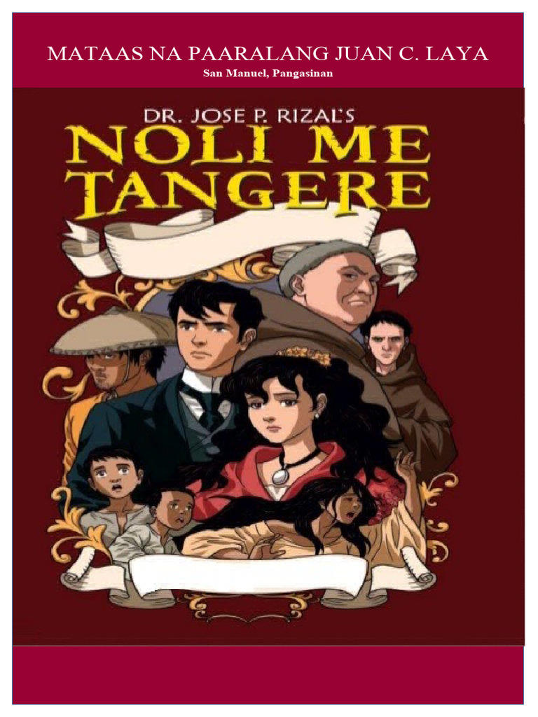 Noli Me Tangere Front Page | PDF