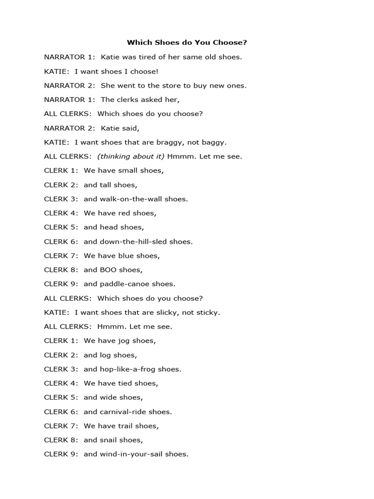 Reader's Theater | PDF