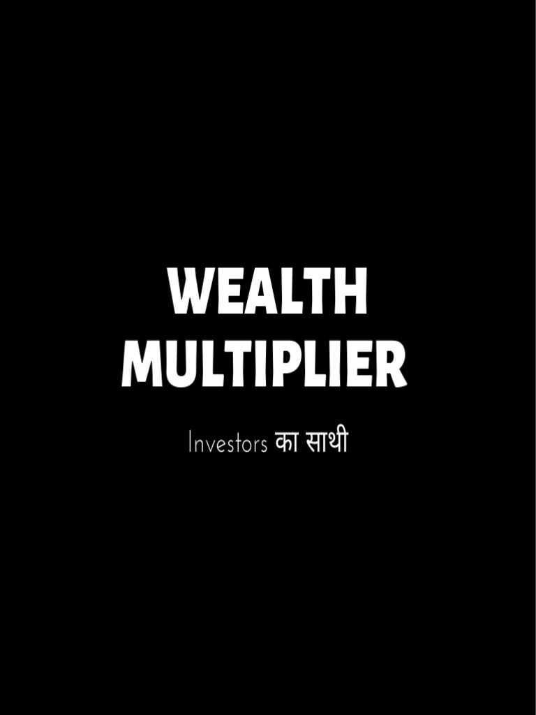 Wealth Multiplier | PDF