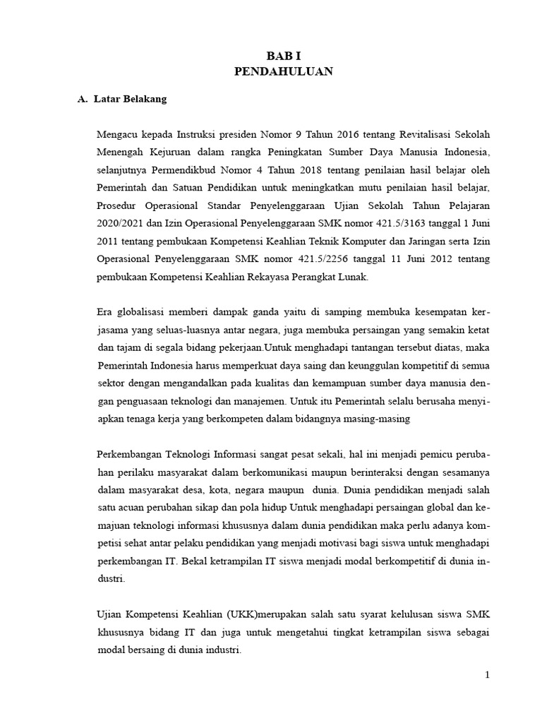 2 Isi Proposal | PDF