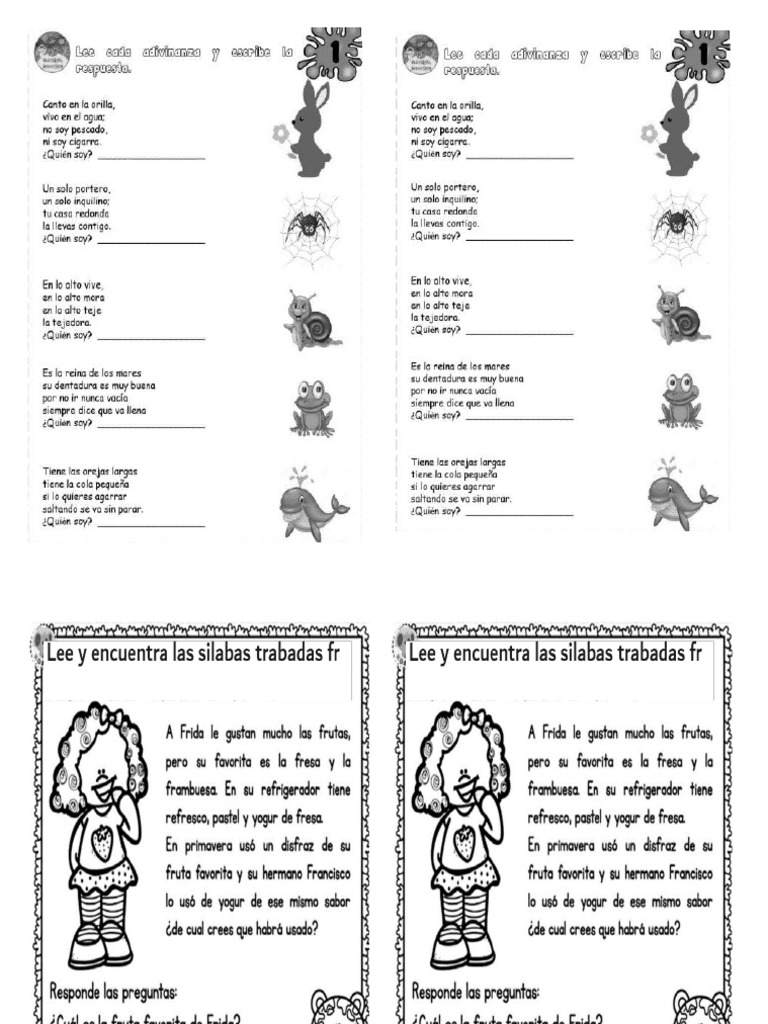 Comprension Lectora Marzo 13 | PDF