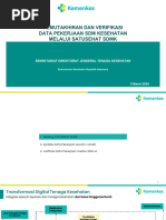 Manual Guide SATUSEHAT SDMK | PDF