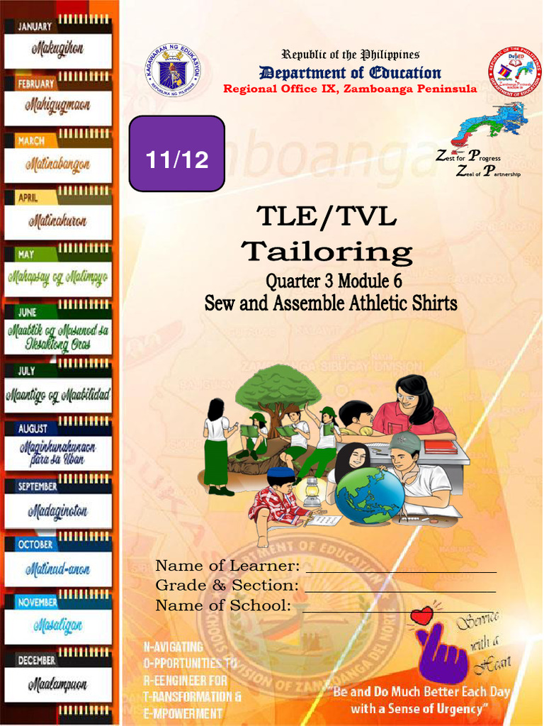 Module 6 TAILORING | PDF | Seam (Sewing) | Sewing