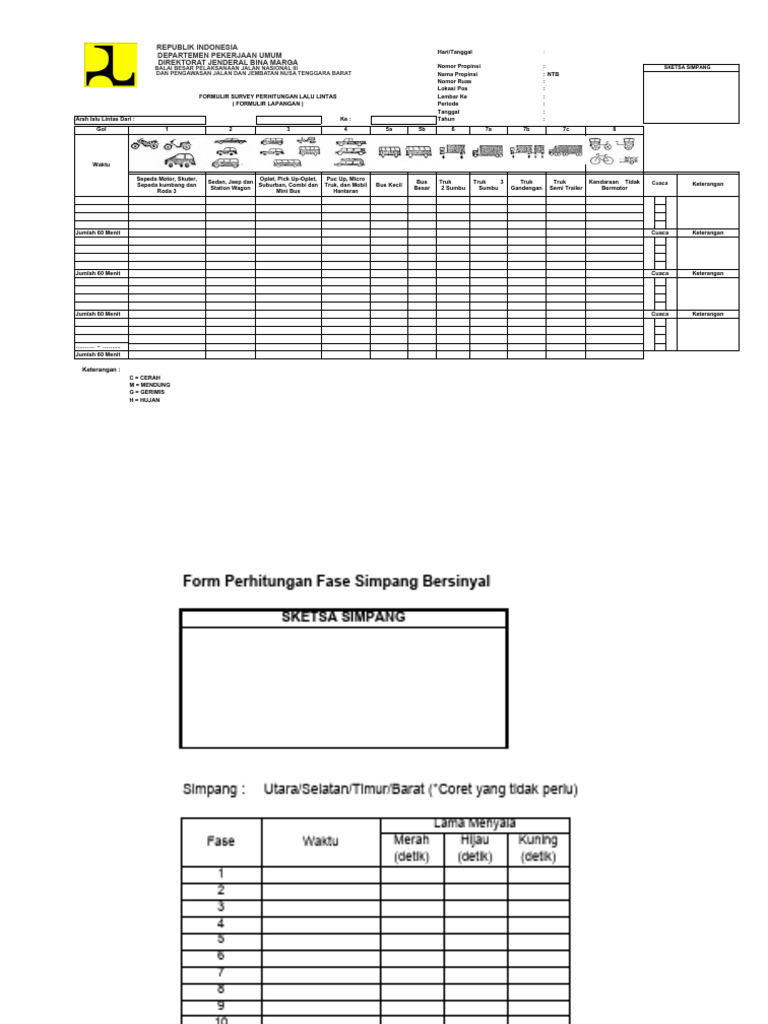 Form Survey LHR | PDF