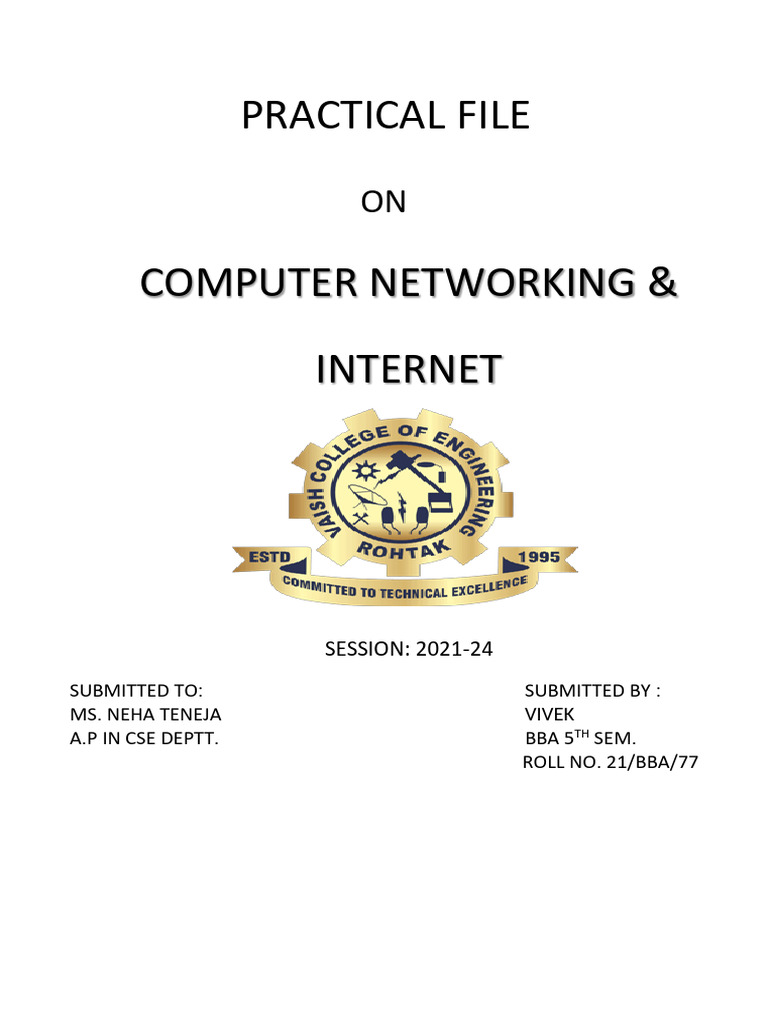 Vivek Computer File | PDF | Html | Html Element