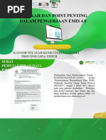 LANGKAH LANGKAH PENGISIAN EMIS PTK v.2 | PDF