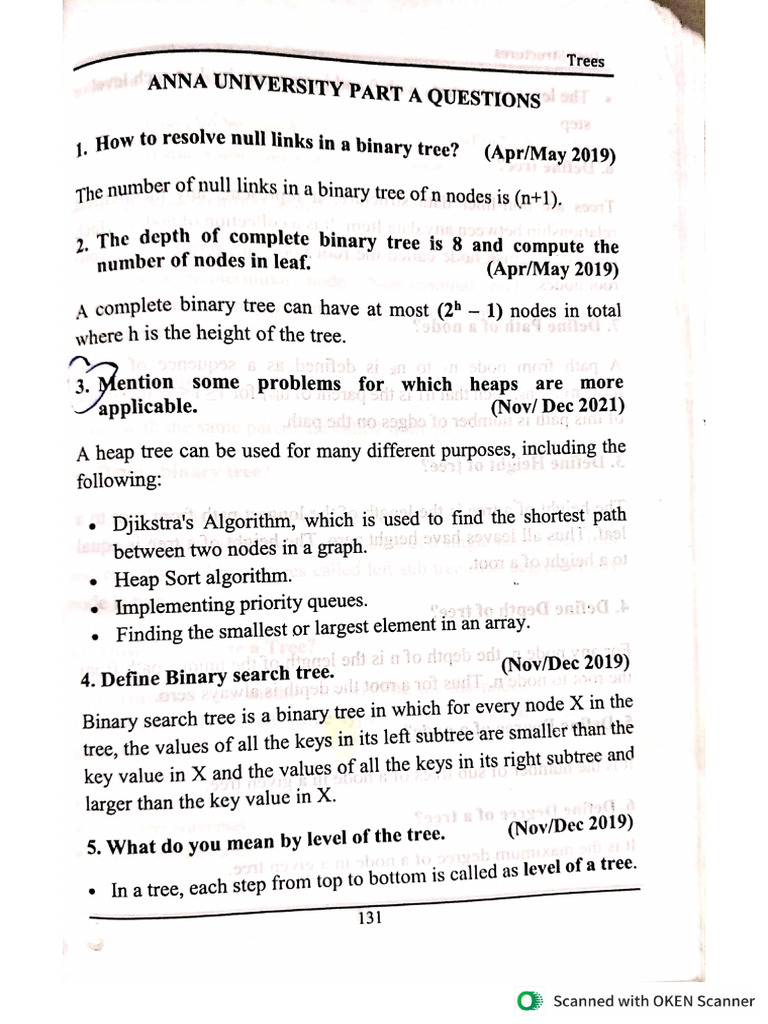 Unit - 3 (2 Marks) | PDF