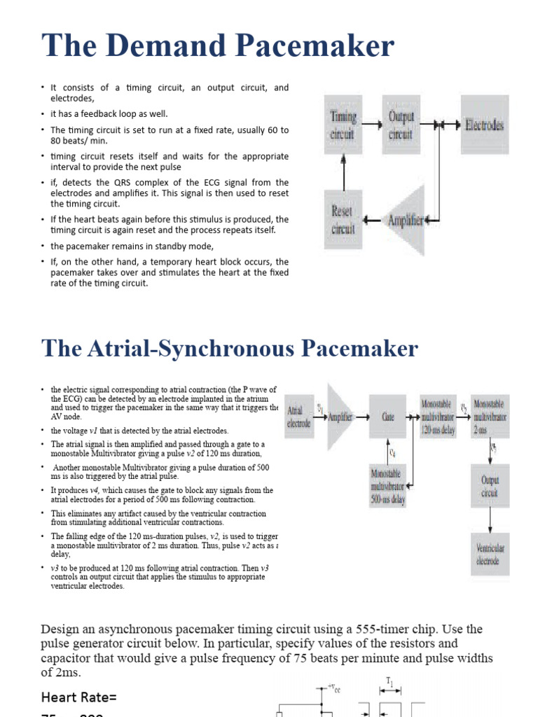 Pacemaker 2 (1) | PDF | Artificial Cardiac Pacemaker | Electrocardiography