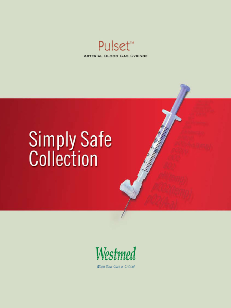 Westmed Syringe Brochure | PDF | Medicine | Medical Specialties