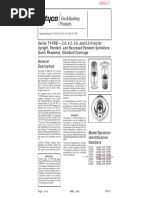 Tyco TY3531 TFP181 - 08 - 2022 | PDF | Fire Sprinkler System | Building Engineering