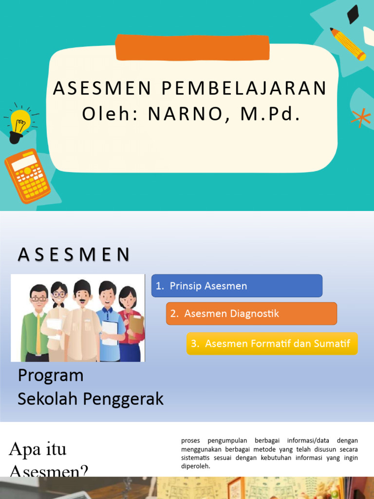 Asesmen Pembelajaran | PDF | Karier & Perkembangan